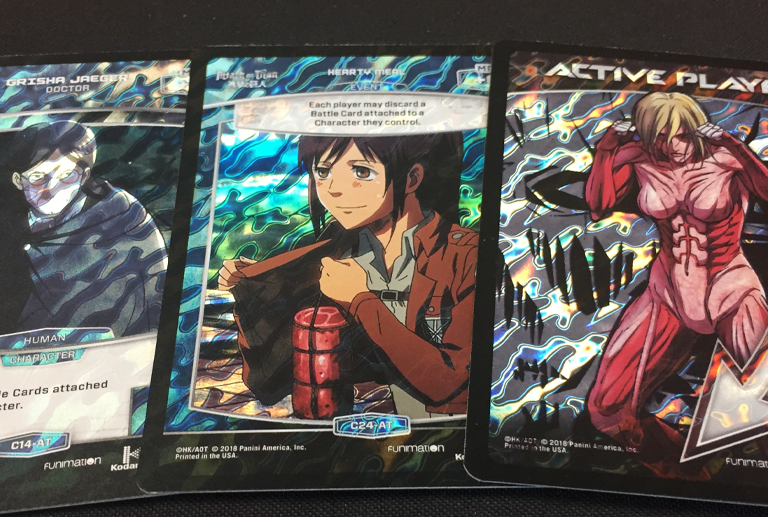 AoT Previews: Foil Pattern Revealed! | Panini Games