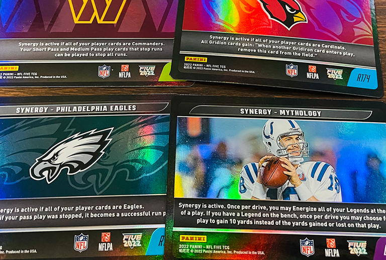 NFL Five 2022 Checklist + Foils! | Panini Games